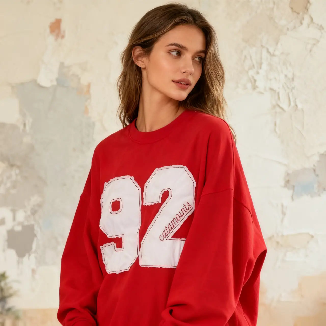 Embroidered Team Sweatshirt | Custom Player Name & Jersey Number | Per ...